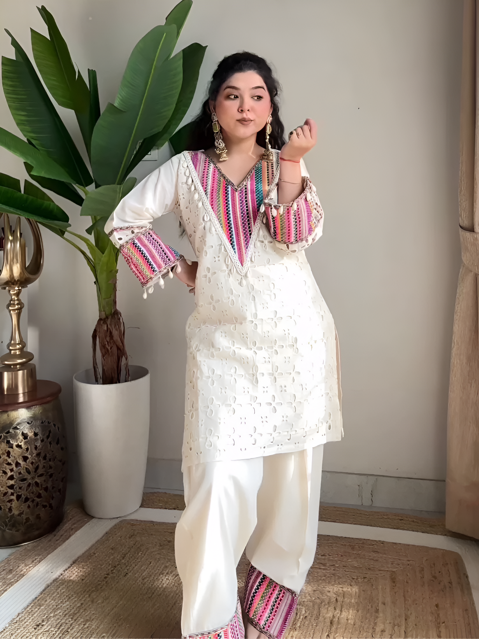 Rainbow Threads Co-ord Set – Daily Dhaga